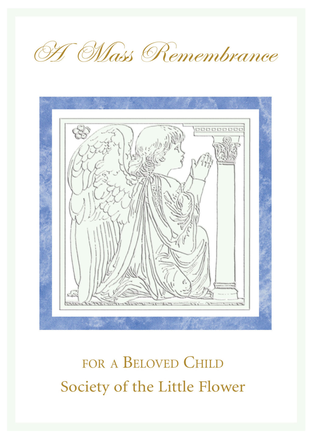 Children's Mass Card - Society of the Little Flower