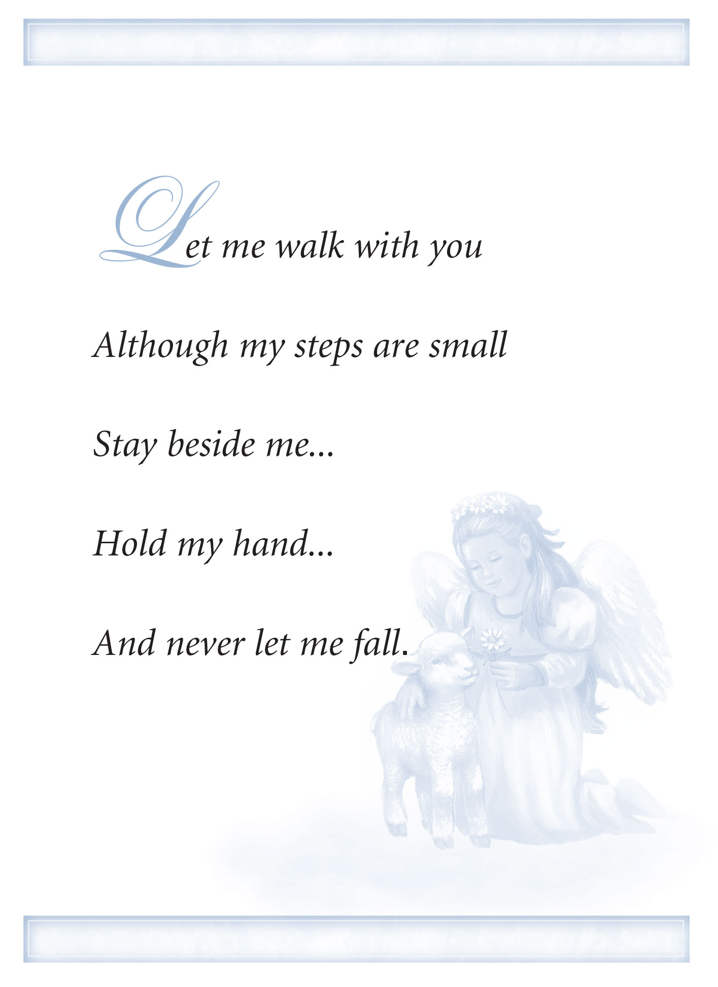 Children's Mass Card - Society of the Little Flower - US