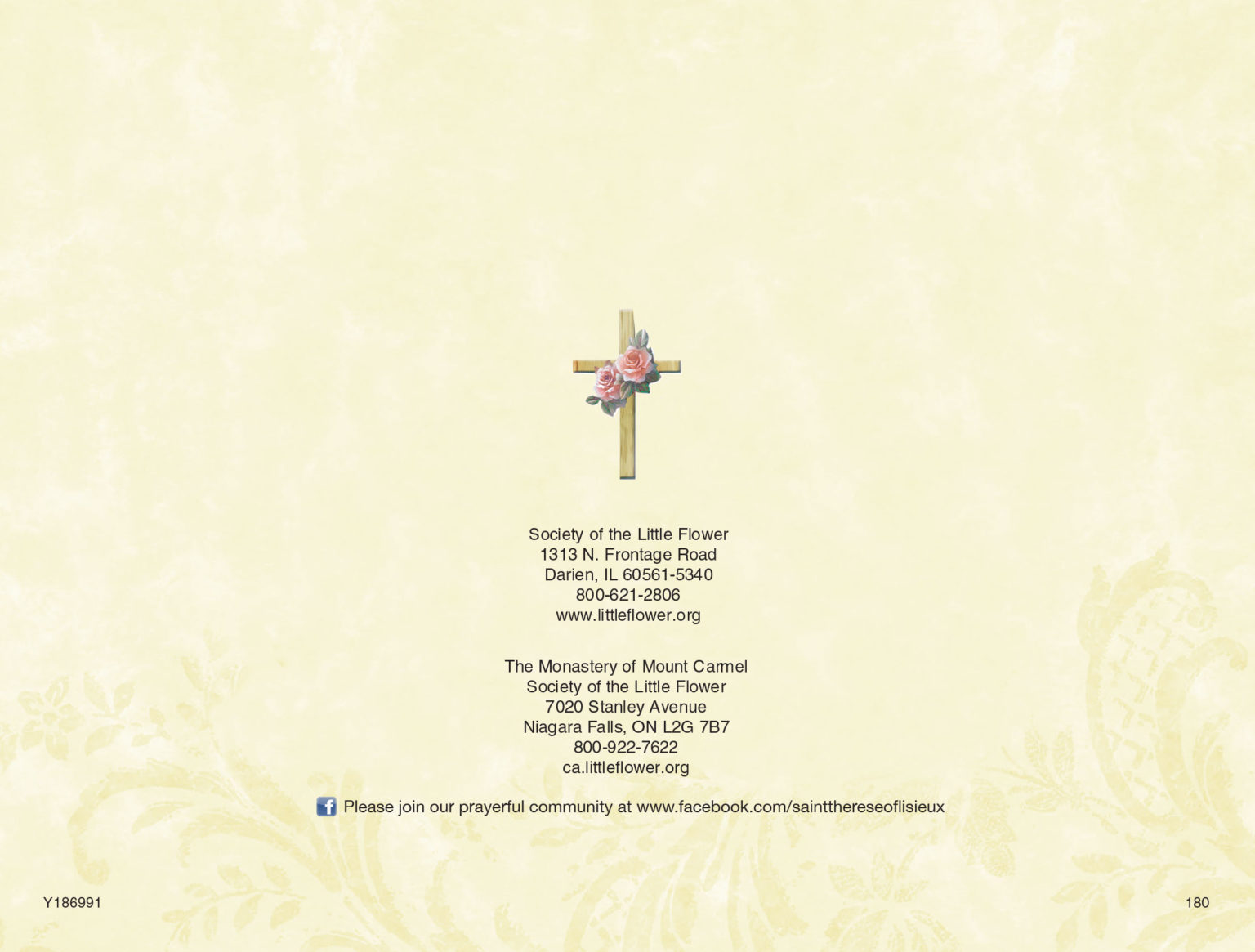 Healing Mass Card - Society of the Little Flower