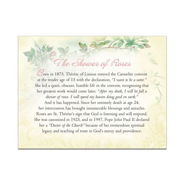 Healing Mass Card - Society of the Little Flower