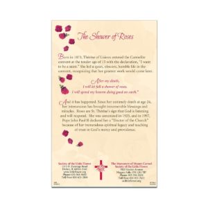 Perpetual Deceased Mass Card - Society of the Little Flower - US