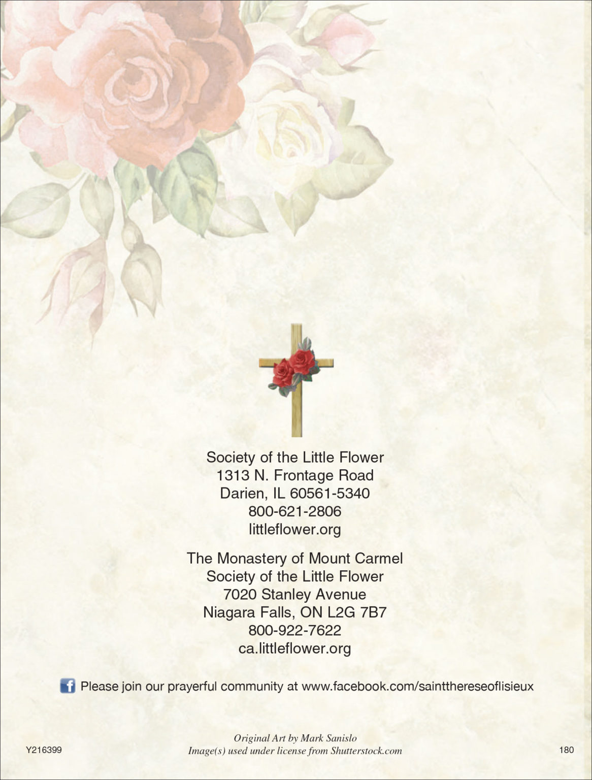 Healing Mass Card - Society of the Little Flower - US