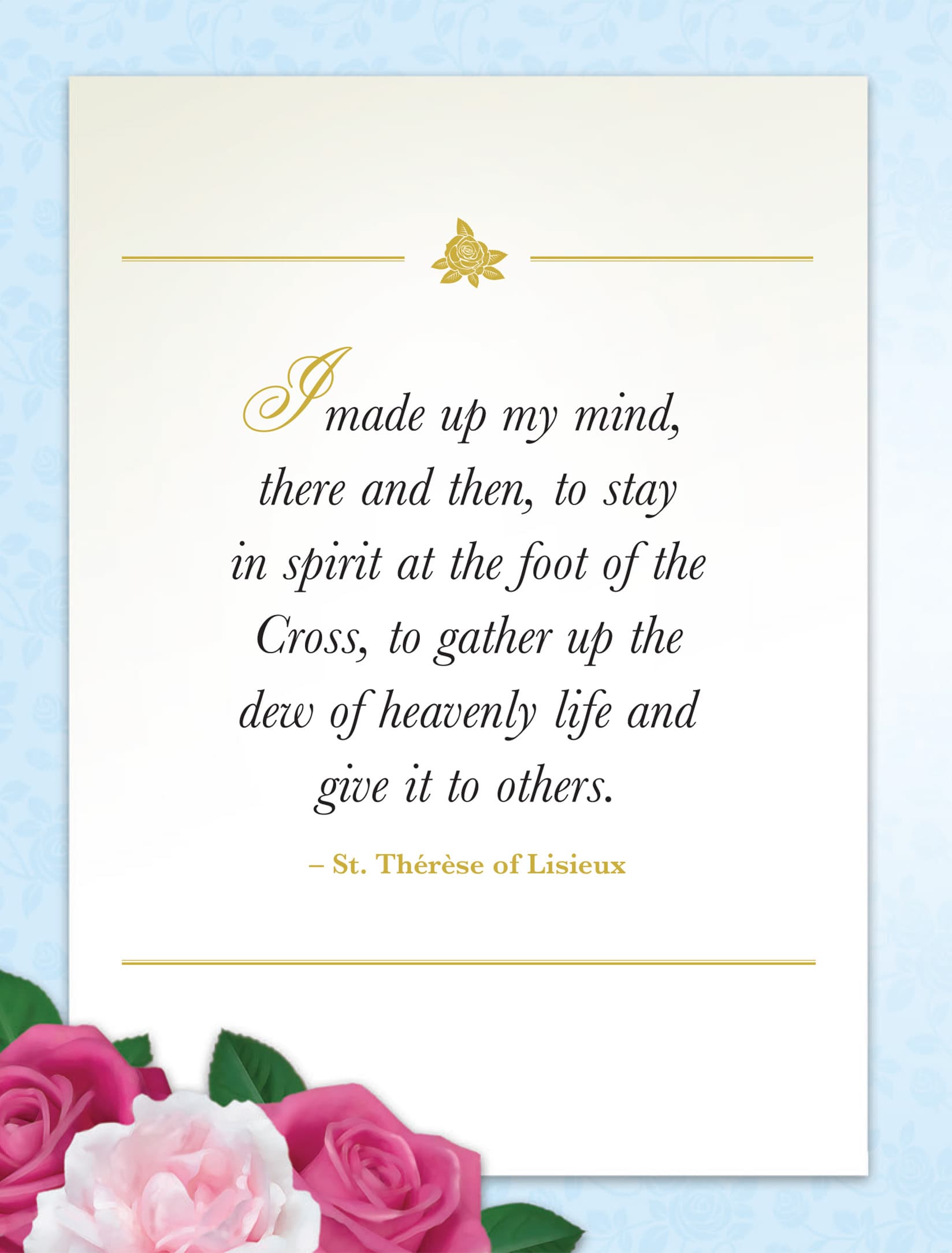 Healing Mass Card - Society of the Little Flower - US